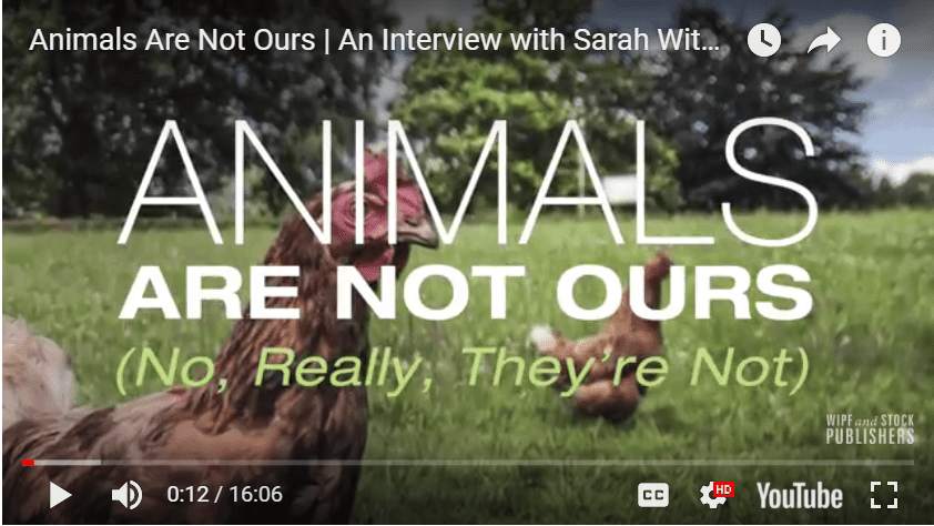 Animals Are Not Ours: An Interview With Sarah Withrow King - Christians ...
