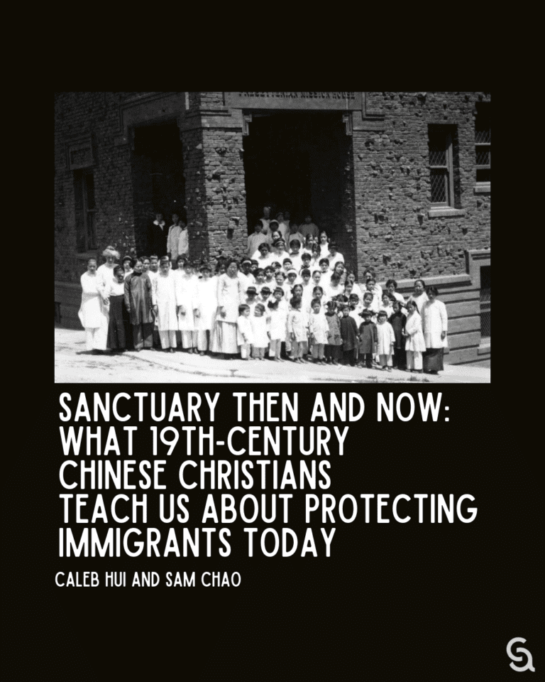 Sanctuary Then and Now: What 19th-Century Chinese Christians Teach Us ...